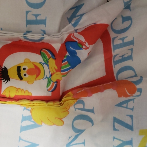 JP Stevens | Accents | Vintage Sesame Street Pair Of Kids Curtain ...